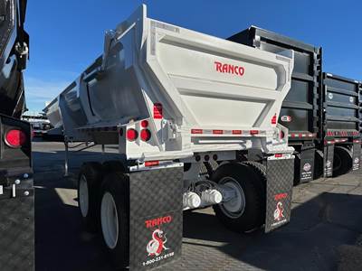 2024 Ranco ED26-34 ANVIL STEEL 1/2 ROUND ROCK END DUMP, HIGH End Dump ...
