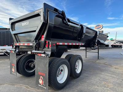 2027 Ranco ED26-34 FRAMELESS ANVIL STEEL ROCK END DUMP, HIGH End Dump ...