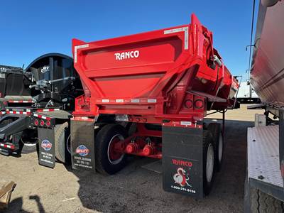2025 Ranco LATE MODEL USED STEEL ROCK END DUMP, HIGH LIFT GAT End Dump ...