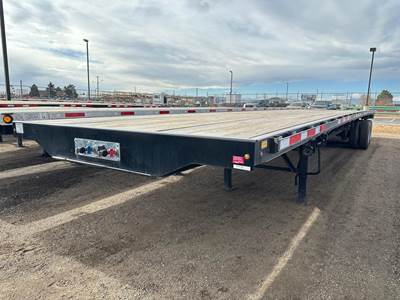 2024 Wabash 48x102 Steel Flatbed Trailer - Air Ride, Sliding Axle For ...