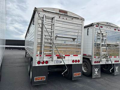 2024 Timpte LATE MODEL SUPER HOPPER W 78" SIDES, AIR RIDE, AG Hopper ...