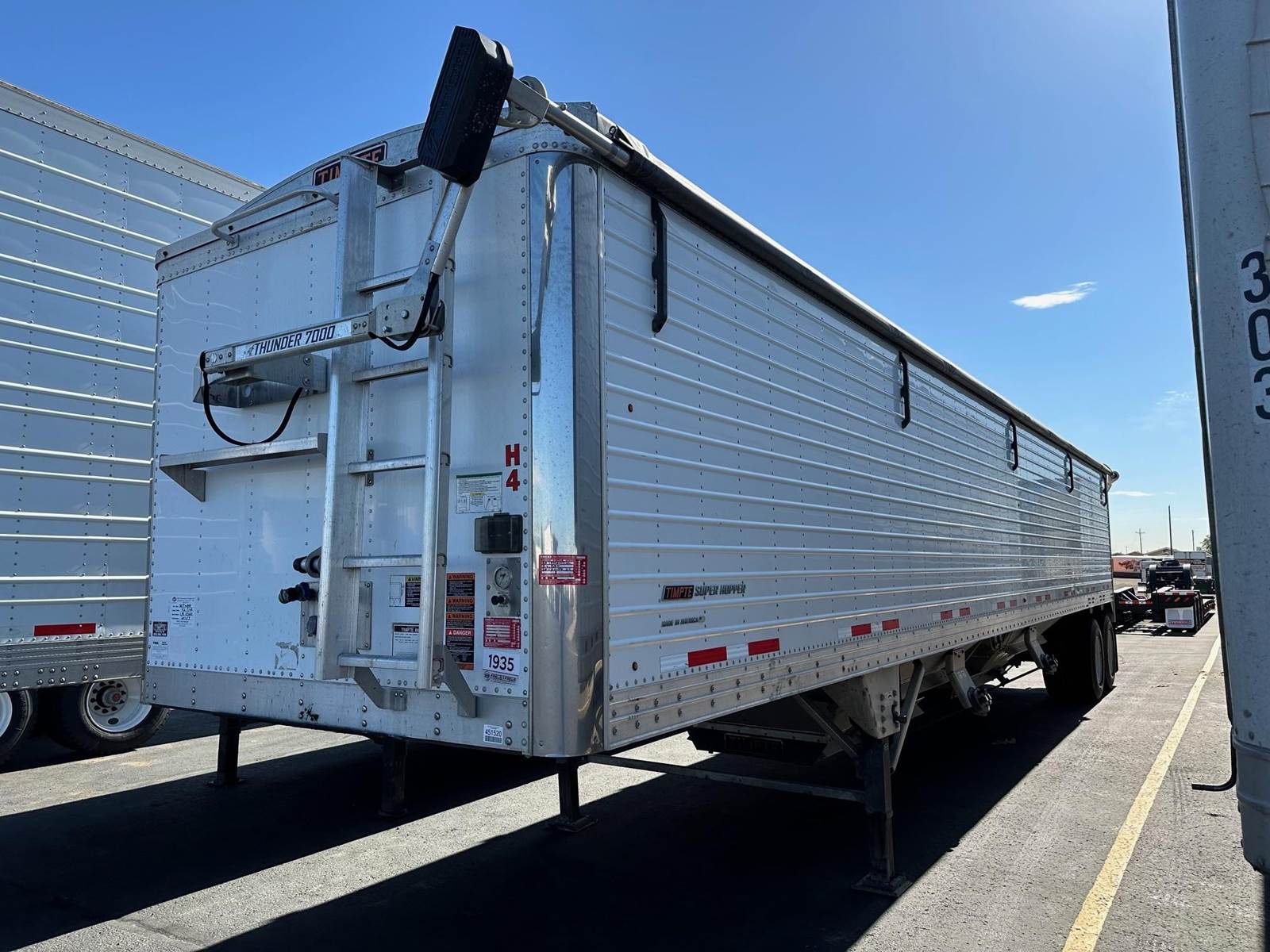 2020 Timpte TIMPTE SUPER HOPPER W 78 SIDES, 2 VIBRATORS, ELECT Hopper ...