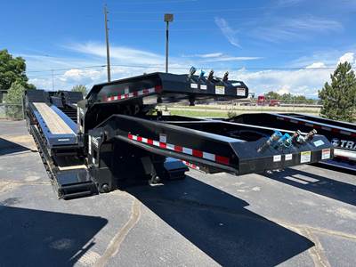 2024 Load King 53x102 Tri Axle Steel Lowboy Trailer - Air Ride, Fixed ...