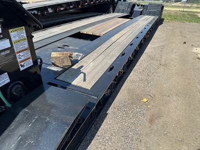 2024 Load King 55 TON LOWBOY, PONY MOTOR, REAR LIFT AXLE, WOOD DE ...