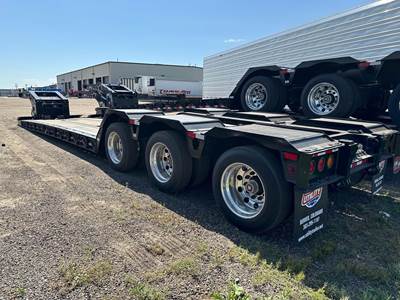 2024 Load King 55 TON LOWBOY, PONY MOTOR, REAR LIFT AXLE, WOOD DE ...