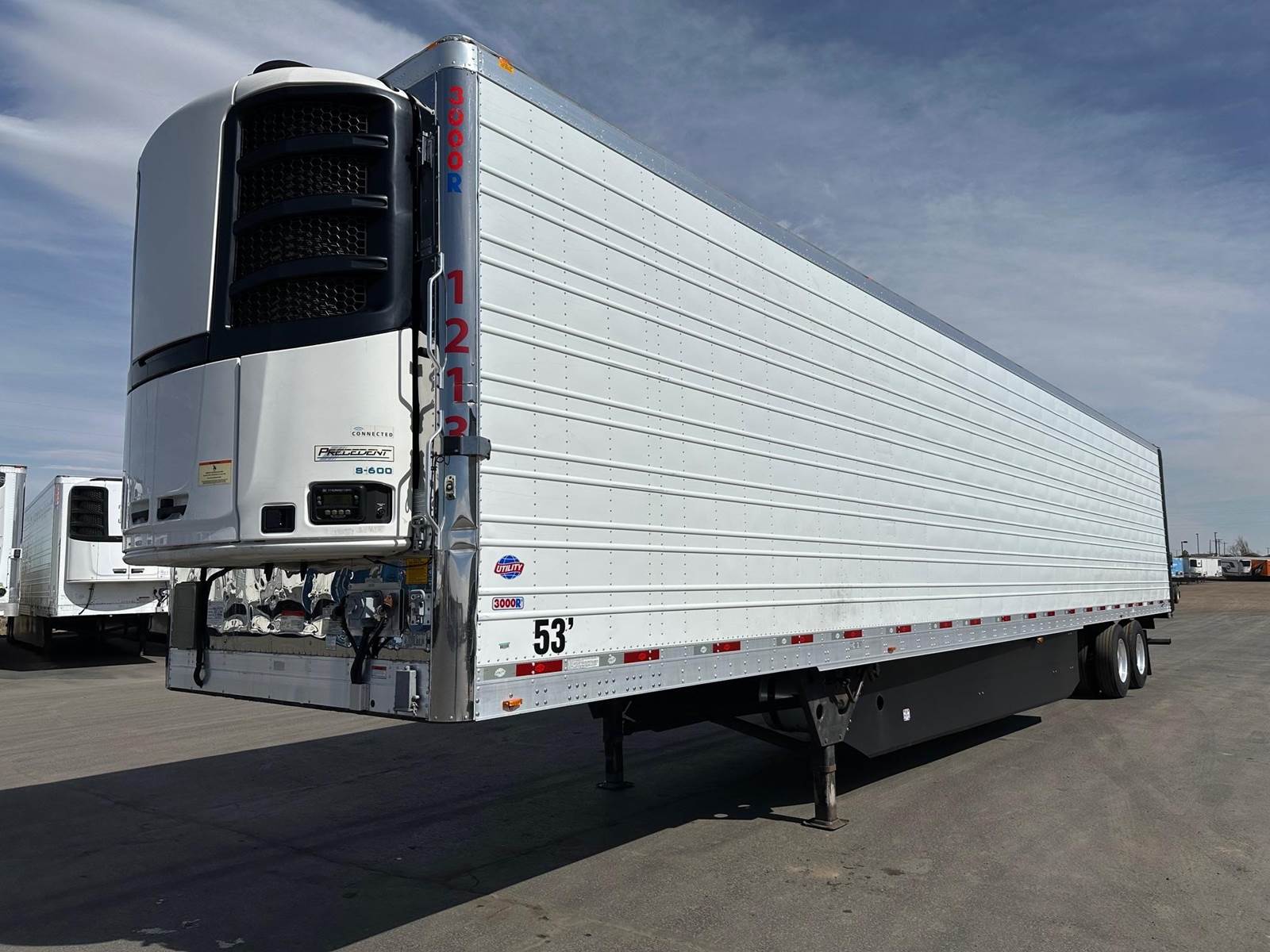 2021 UTILITY 53 ft Reefer Trailer - Fixed Spread Axle, Swing Door ...