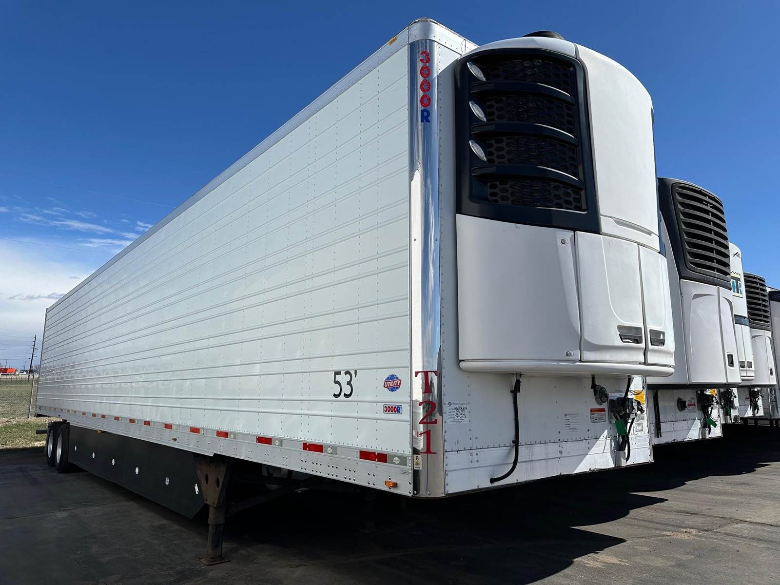 2016 UTILITY 53 ft Reefer Trailer - Sliding Axle, Swing Door, Thermo ...