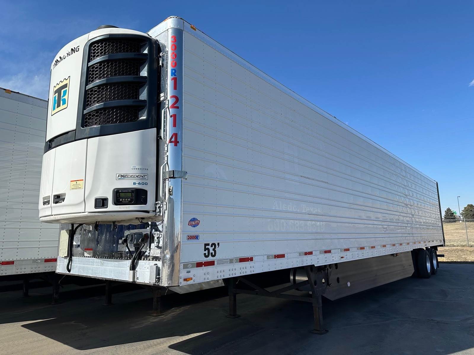 2021 UTILITY 53 ft Reefer Trailer - Sliding Axle, Swing Door, Thermo ...