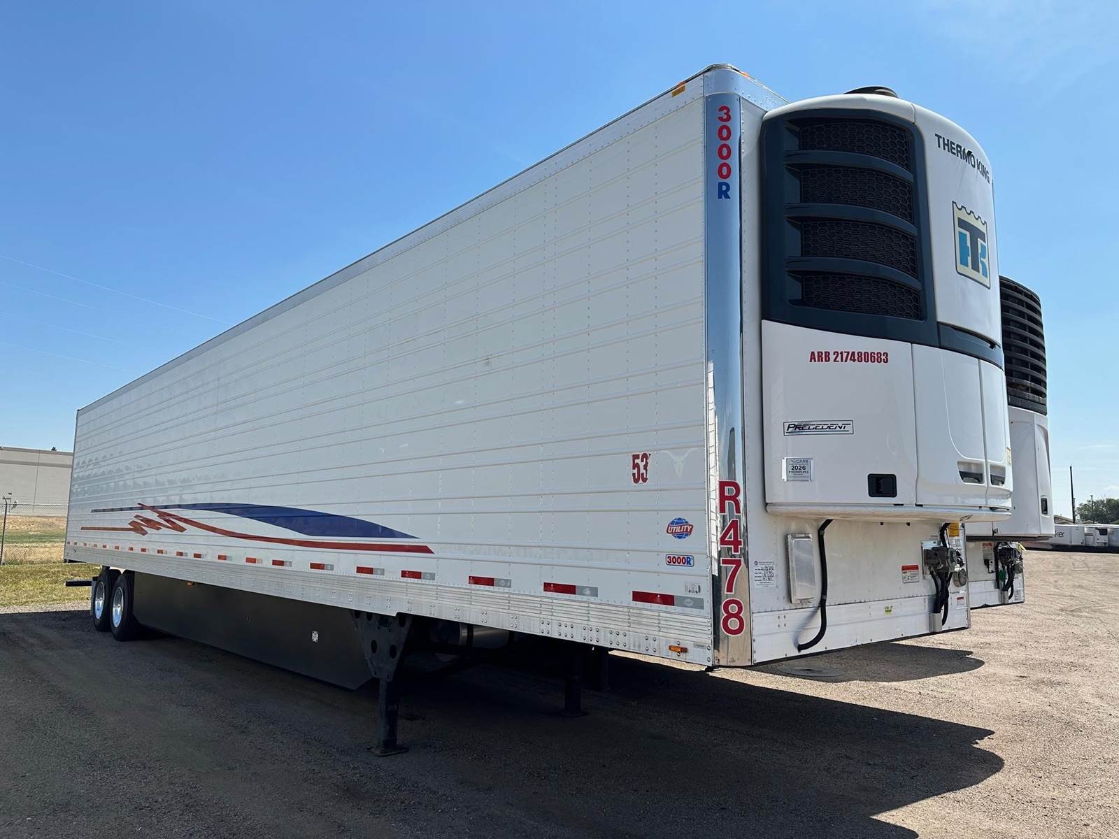 2021 UTILITY 3000R REEFER W CAL LEGAL TK S-600, SCALE, SST SWIN Reefer ...