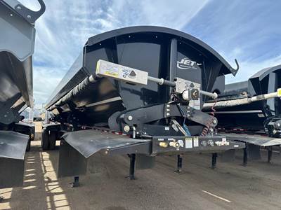 2026 JET 40' AIR RIDE SIDE DUMP, ELECTRIC TARP Tandem Axle Steel Side ...