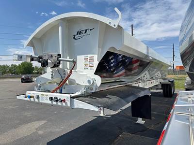 2025 JET 40x102 Tandem Axle Steel Side Dump Trailer - Air Ride, Fixed ...