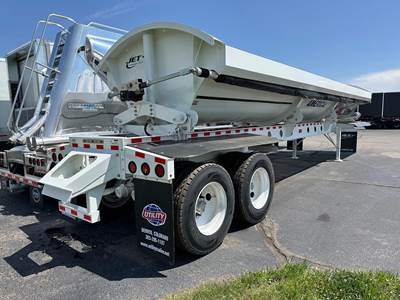 2025 JET 40x102 Tandem Axle Steel Side Dump Trailer - Air Ride, Fixed ...