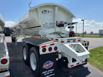 2025 JET 40x102 Tandem Axle Steel Side Dump Trailer - Air Ride, Fixed ...
