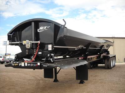 2025 JET JET TRI AXLE SIDE DUMP, ELECTRIC TARP, AIR RIDE, 2 Side Dump ...