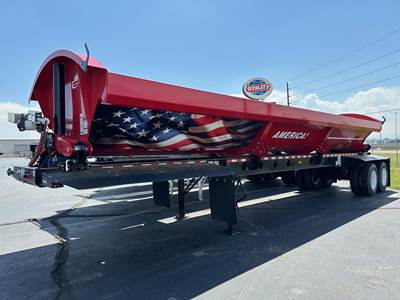 2025 JET 40x102 Tandem Axle Steel Side Dump Trailer - Air Ride, Fixed ...