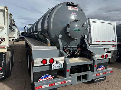 2026 Dragon 165 BBL NON-CODE VAC TANK, FRUITLAND PUMP, TRI AXL Vacuum ...