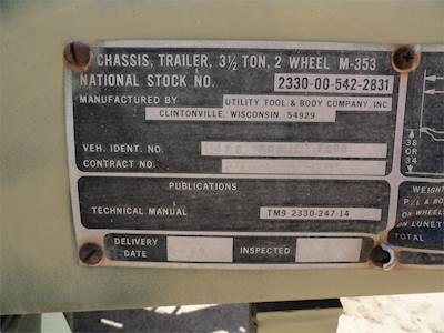 1989 Pioneer M353 Flatbed Trailer For Sale - Lamar, CO - Ranchers ...