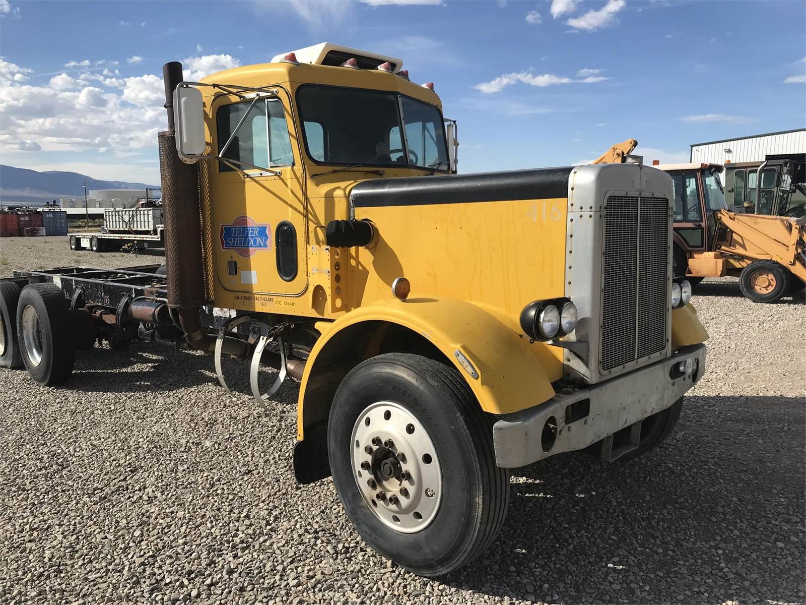 1973 Peterbilt 358 Cab & Chassis Truck - Cummins, 335HP, 13 Speed ...
