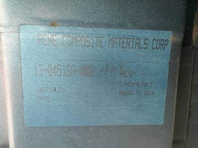 Used Peterbilt 357/378 119" Hood Assembly, Part # 13-04821UNF 13-04516A ...