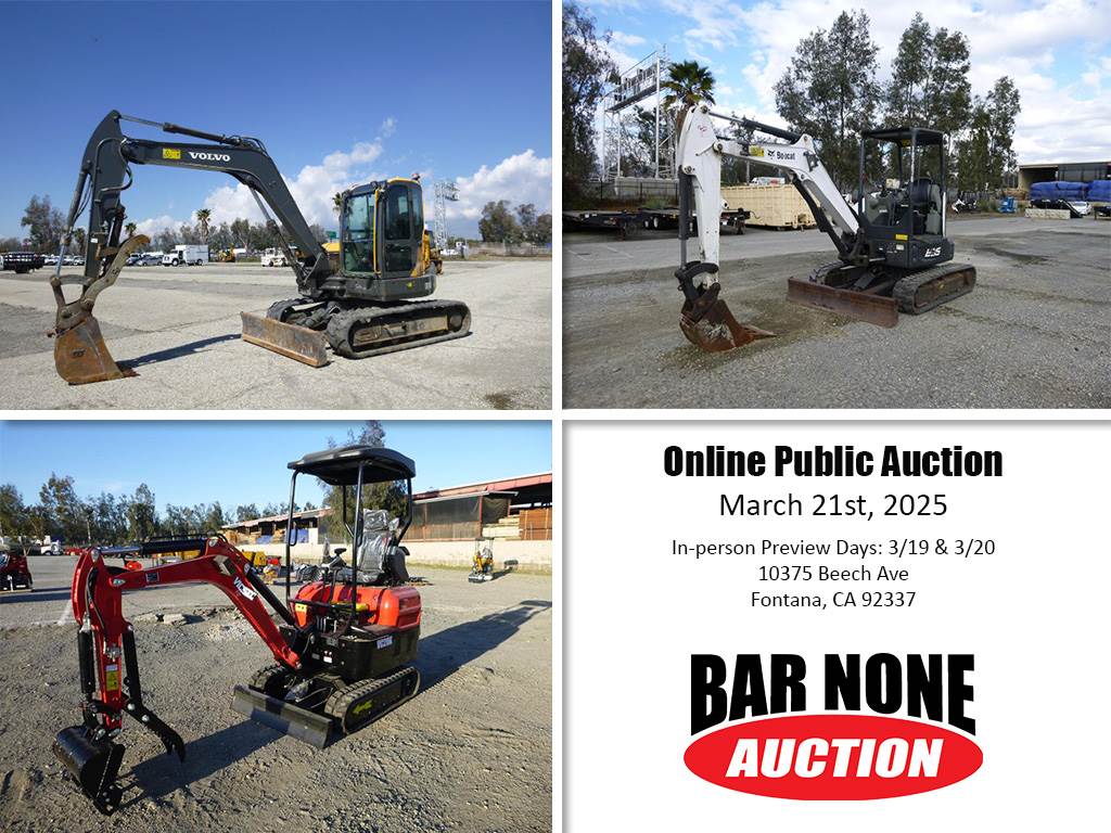 6+ Excavators For Sale | Fontana, CA | 13447730 | MyLittleSalesman.com