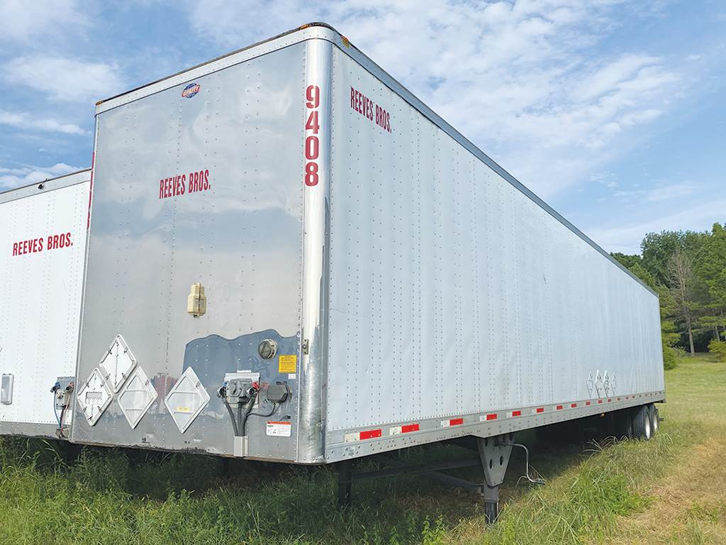 2014 UTILITY 4000DX 53 ft Dry Van Trailer - Swing Door, Air Ride For ...