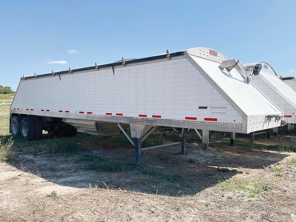 2021 Timpte Roughneck Aluminum Dry Bulk Aggregate Hopper / Grain ...