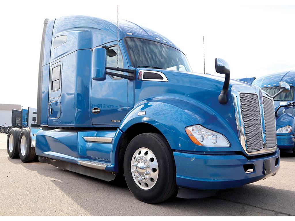 2020 Kenworth T680 Sleeper Semi Truck - 76" High-Roof, Paccar 455HP For ...