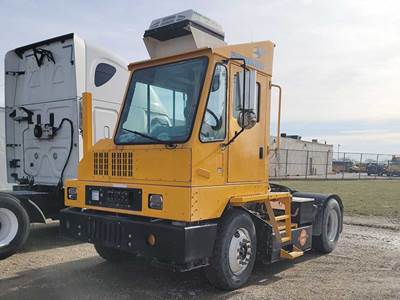 Orange EV Yard Spotter Trucks - Electric | MyLittleSalesman.com