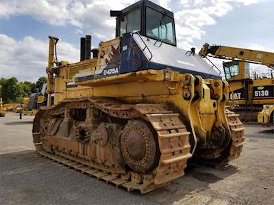 1996 Komatsu D475A-2 Dozer - With EROPS, Full U Blade with Tilt For ...