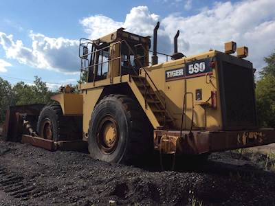1996 Tiger 590 Wheel Dozer For Sale, 56,220 Hours | Pikeville, KY ...