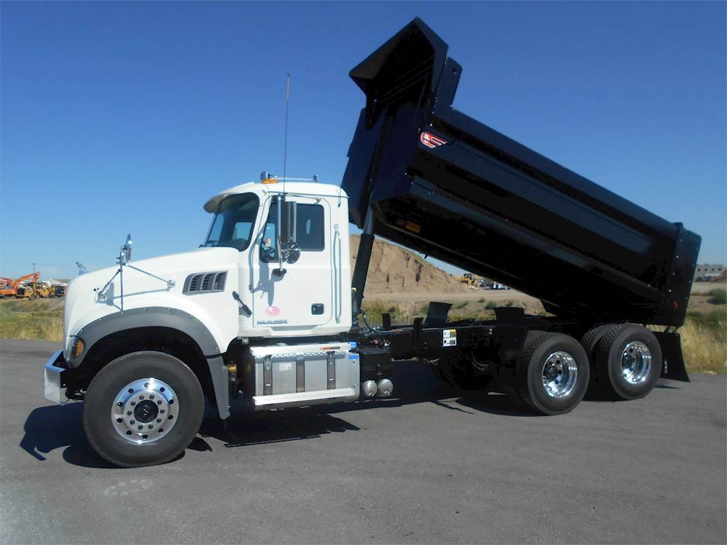 2018 Mack Granite GU713 Tandem Axle Dump Truck - MP8, 445HP, AMT For ...