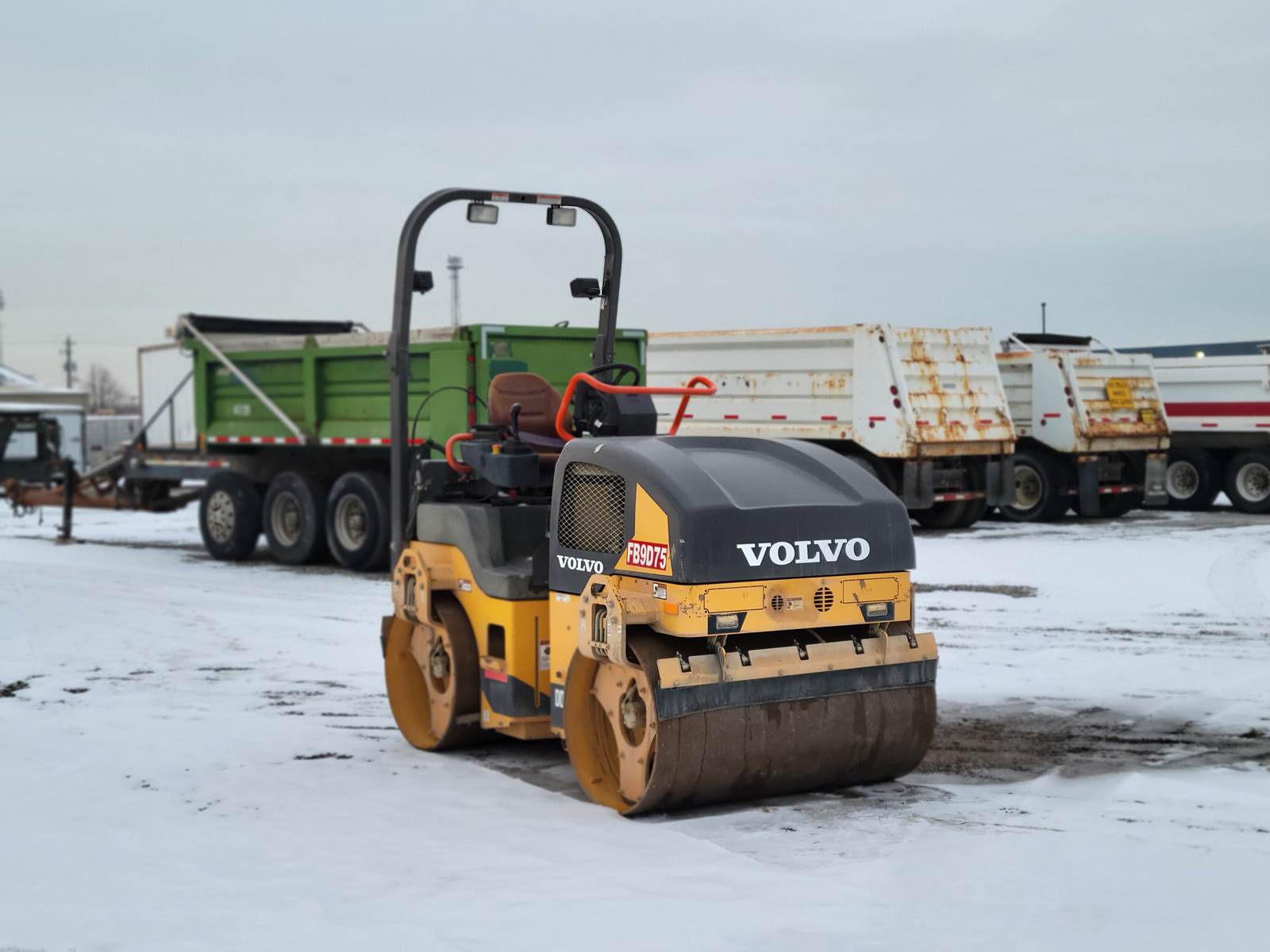 2017 Volvo DD35B Smooth Drum Roller Compactor For Sale | Salt Lake City ...