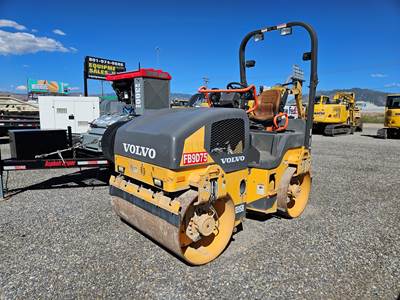2017 Volvo DD35B Smooth Drum Roller Compactor For Sale - Salt Lake City ...