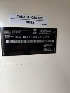 2024 Caterpillar XQ60 Generator For Sale, 172 Hours | Phoenix, AZ ...