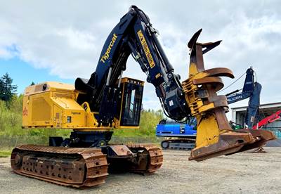 2021 Tigercat LX870D Feller Buncher - 5702 27" saw For Sale, 3,450 ...