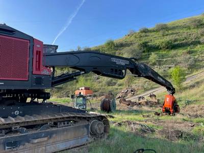 2021 TimberPro TL775D Feller Buncher, Southstar FD750 Felling Head For ...