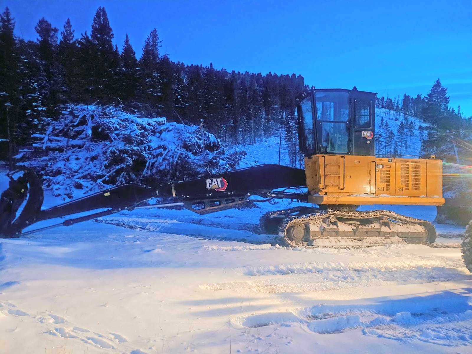 2023 Caterpillar 538 LL Log Loader - Log Grapple For Sale, 4,500 Hours ...