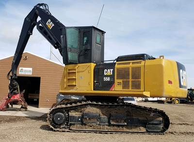 2017 Caterpillar 558LL Logging Processor - Waratah HTH624C Processor ...