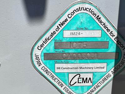 2012 IHI IC75 Crawler Carrier For Sale, 2,860 Hours | Snohomish, WA ...