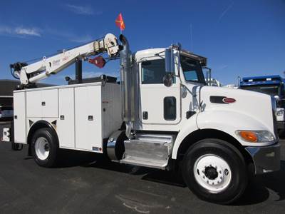 Peterbilt 337 Crane Truck - 2012 Stellar 10621 Crane, 21ft Reach ...