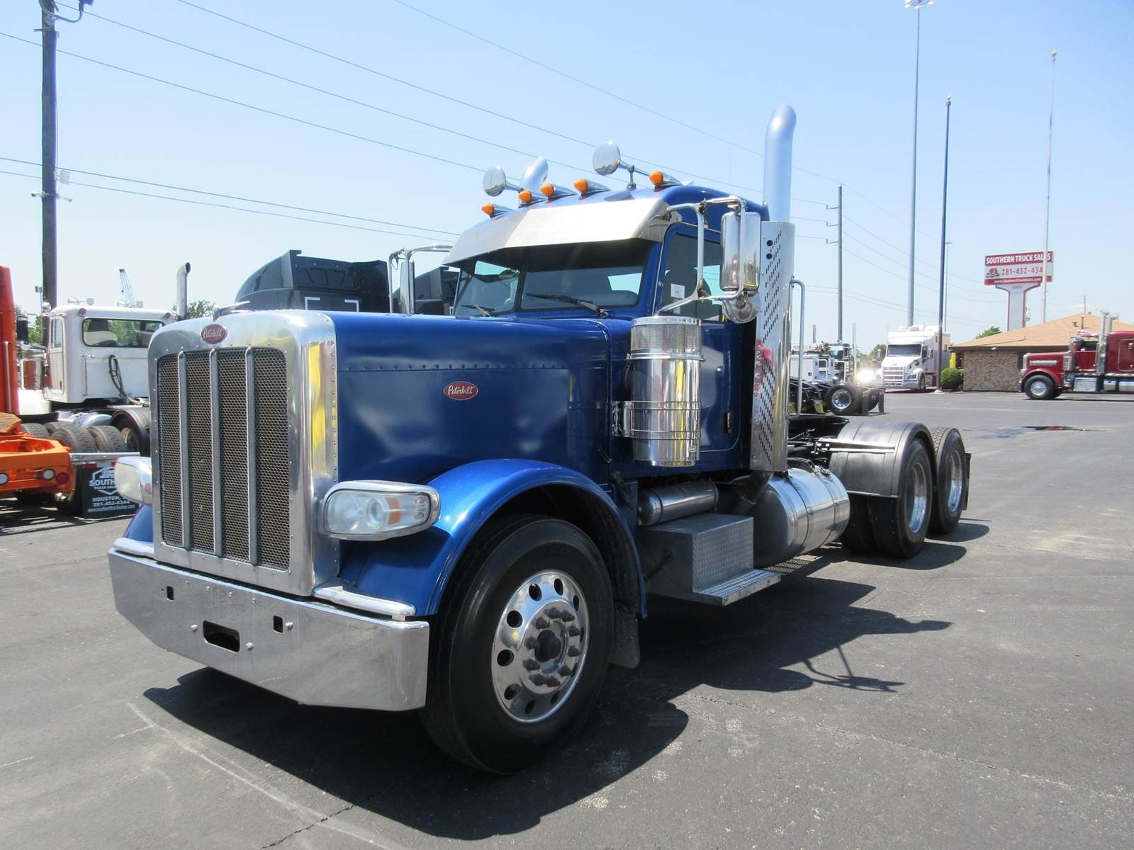 2015 Peterbilt 389 Day Cab Truck - Paccar 500HP, 13 Speed Manual For Sale, 461,444 Miles ...