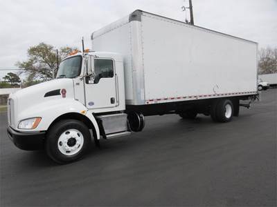 2021 Kenworth T270 26 ft Box Truck - 220HP, 6 Speed Allison Hs ...