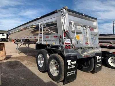 Travis End Dump Trailers For Sale | MyLittleSalesman.com