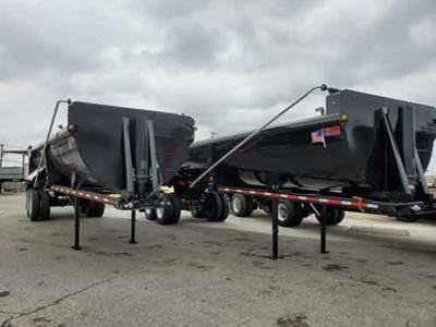 Travis End Dump Trailers For Sale | MyLittleSalesman.com