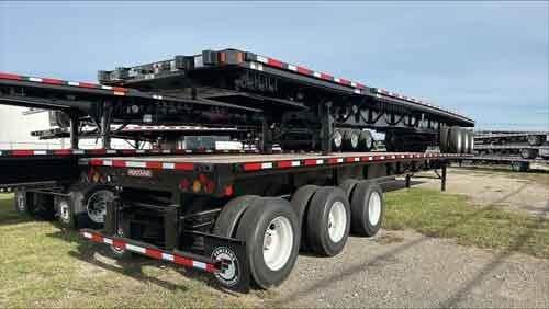 2024 Fontaine 53 STEEL 3 AXLE EXTENDABLE FLATBED Flatbed Trailer For ...
