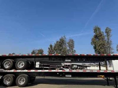2007 Transcraft 48 FLATBED SLIDING TANDEM FLATBED Flatbed Trailer For ...