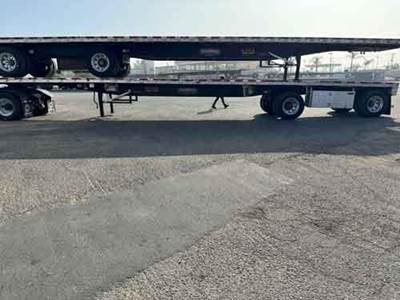 2015 WILSON 48 COMBINATION SPREAD AXLE (SET TO REAR) FLATBED Flatbed Trailer For Sale | Fontana ...