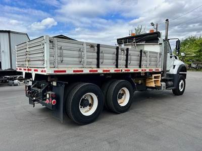2011 International WorkStar 7500 Tandem Axle 16 ft Flatbed Dump Truck ...