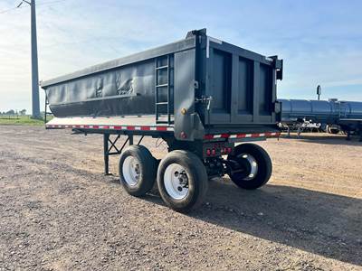 2014 Dierzen 32' STEEL FRAMELESS END DUMP End Dump Trailer For Sale ...