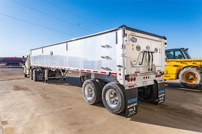 2015 MAC 39' ALUMINUM FRAMELESS Frameless End Dump Trailer - Aluminum For Sale | Jackson, MN ...